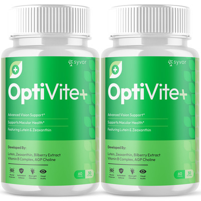(2 Pack) Opti Vite+ Support Healthy Eye Vision & Function OptiVite+ 120 ...