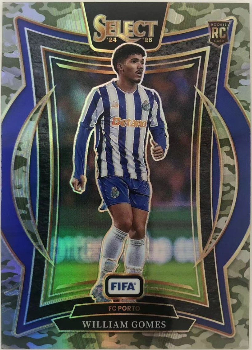 2024-25 Panini Select Fifa - Terrace William Gomes #49 Camo Prizm /135 ...