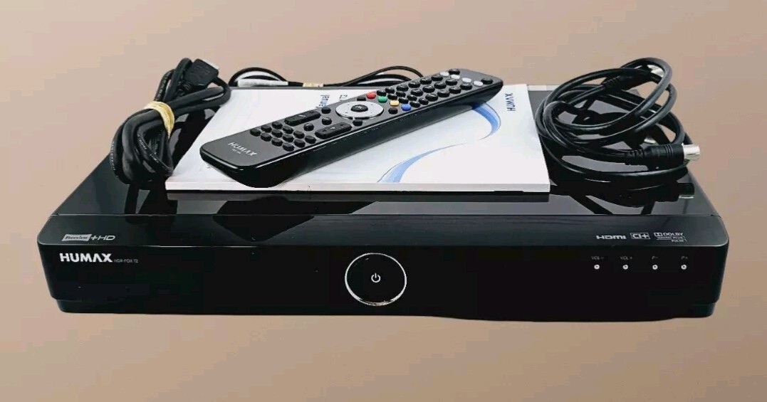 HUMAX HDR-FOX T2 500GB Freeview + HD Digital | Grelly UK
