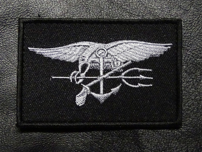 NAVY SEAL TRIDENT SWAT EAGLE TACTICAL MORALE SEAL HOOK PATCH | eBay