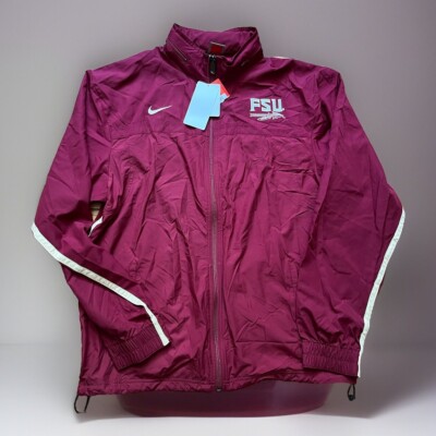 New NWT Nike Florida State Seminoles Jacket Mens L Red FSU Track ...