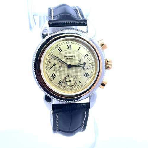 faconnable geneve watch 890007 box and paper | eBay
