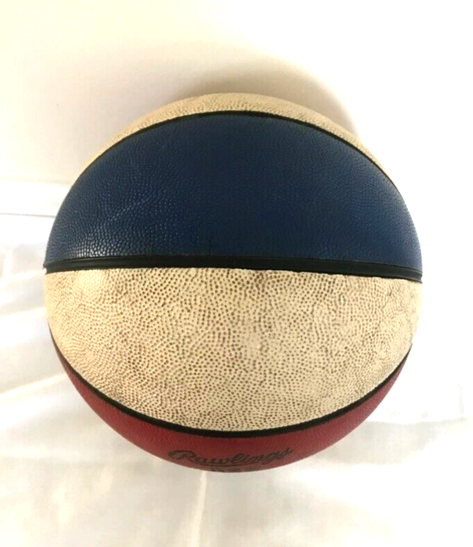 1975-76 Official Rawlings RSS ABA Red White Blue Dave DeBusschere ...