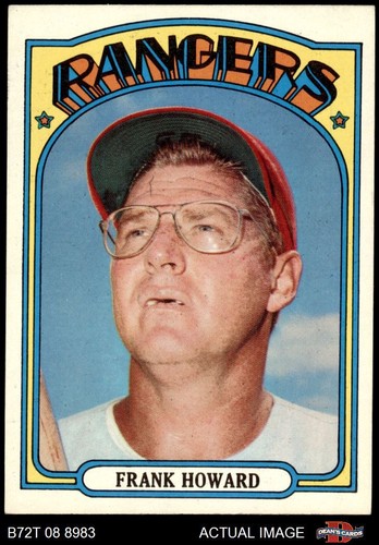 1972 Topps #350 Frank Howard Rangers 7.5 - NM+ B72T 08 8983 | eBay