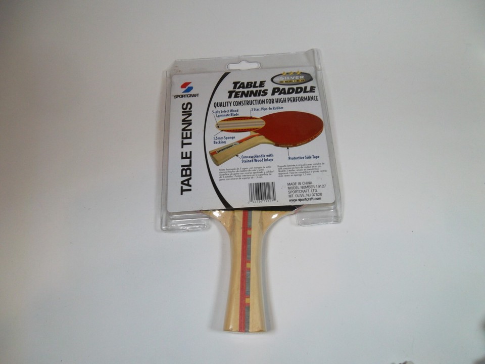 Sportcraft Contender Table Tennis Ping Pong Paddle #19127 | eBay
