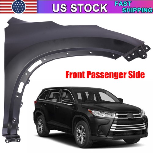Fender For 2014-2019 Toyota Highlander Front Passenger Side Primed ...