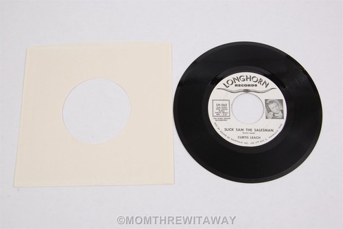 CURTIS LEACH Golden Guitar / Slick Sam the Salesman LONGHORN LH-562 ...