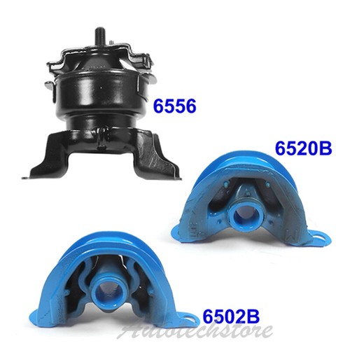 Engine Motor Mount Set 3pcs For 96 97 98 99 00 Honda Civic 1.6L 6502B ...