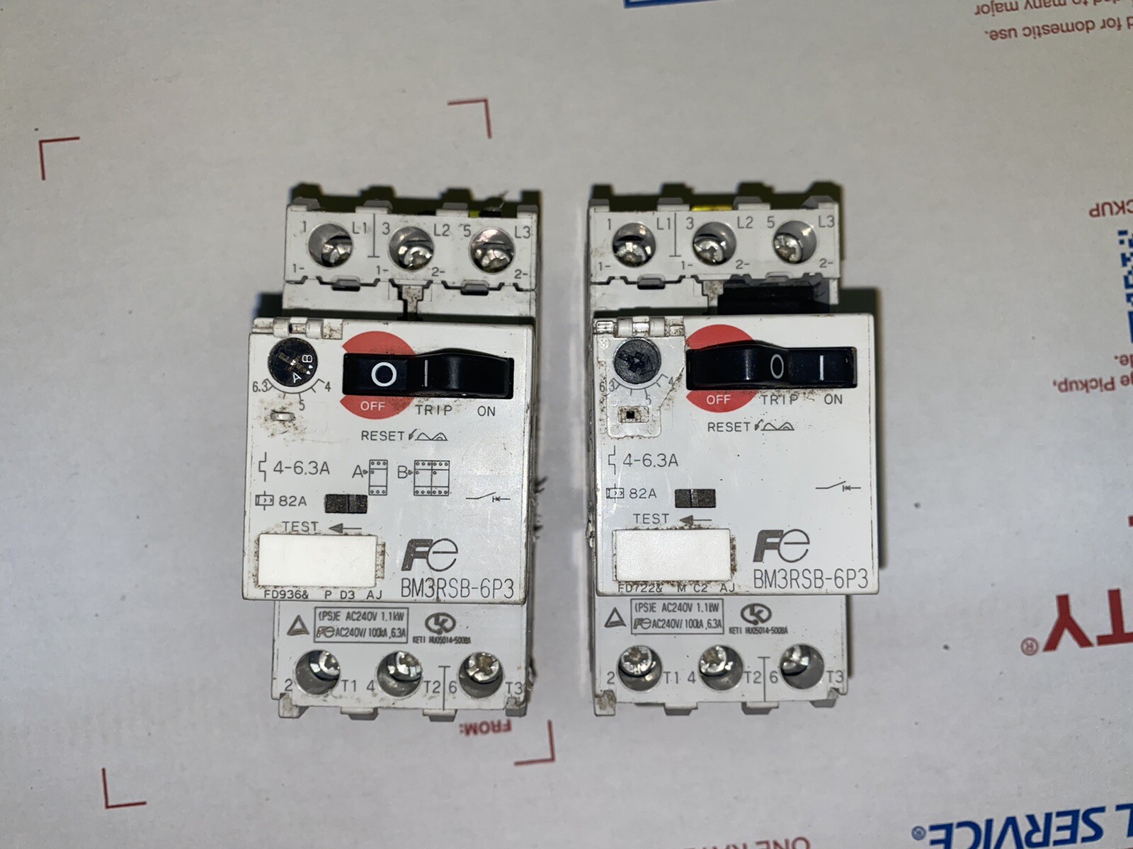 FUJI ELECTRIC BM3RSB-6P3 / BM3RSB6P3 USED 0455 | eBay