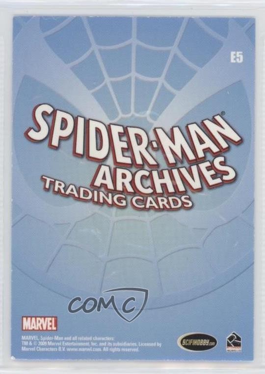 2009 Rittenhouse Marvel Spider-Man: Archives Swing Into Action Spider ...