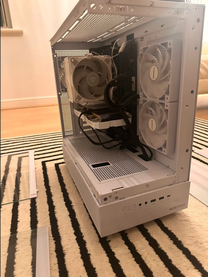 Montech White Edition gaming pc | eBay UK