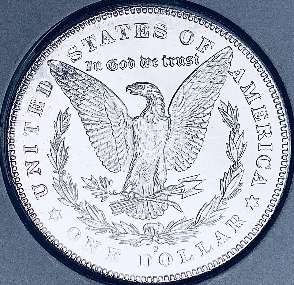 1878-S PROOF-LIKE! BRILLIANT UNCIRCULATED KEY DATE! U.S. MORGAN DOLLAR ...