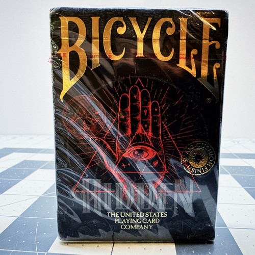 BICYCLE HIDDEN PLAYING CARDS DECK SECRET SOCIETIES SYMBOLS MAGIC TRICKS ...