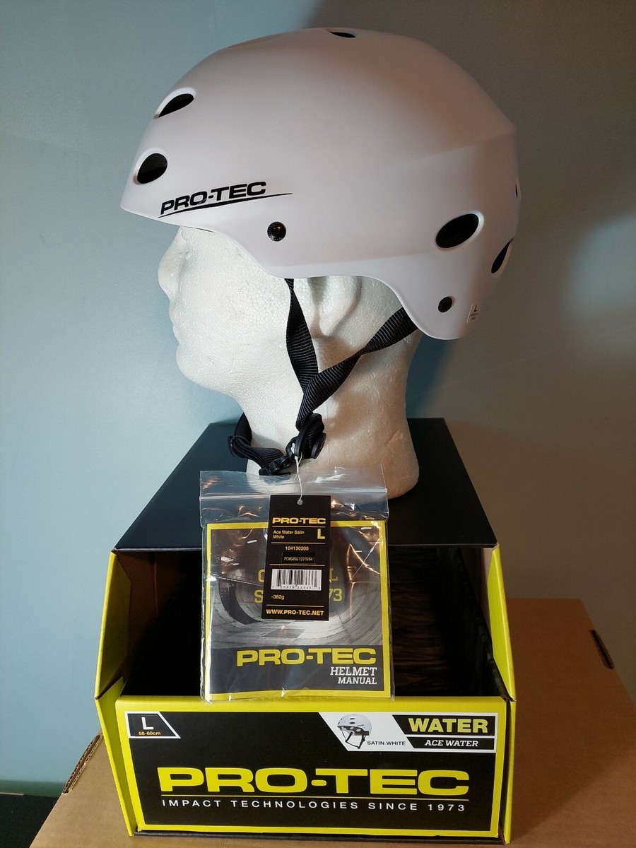 Pro Tec Helmet Sizing Pro Tec B2 Watersport Safety Helmet Glossy White