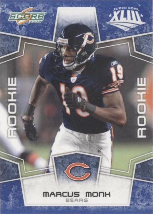 2008 Score - Rookie Marcus Monk #430 Blue (RC) for sale online | eBay