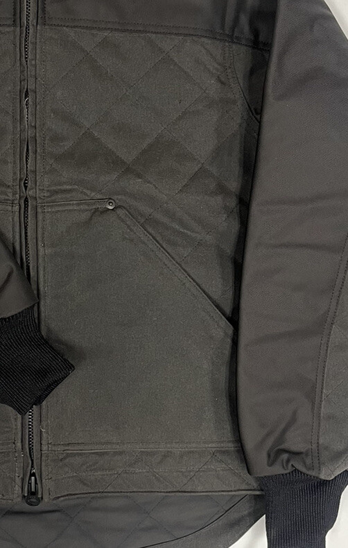 Filson Alcan Quilted Jacket 20174629 Cinder Dark Grey Motorcycle Black ...