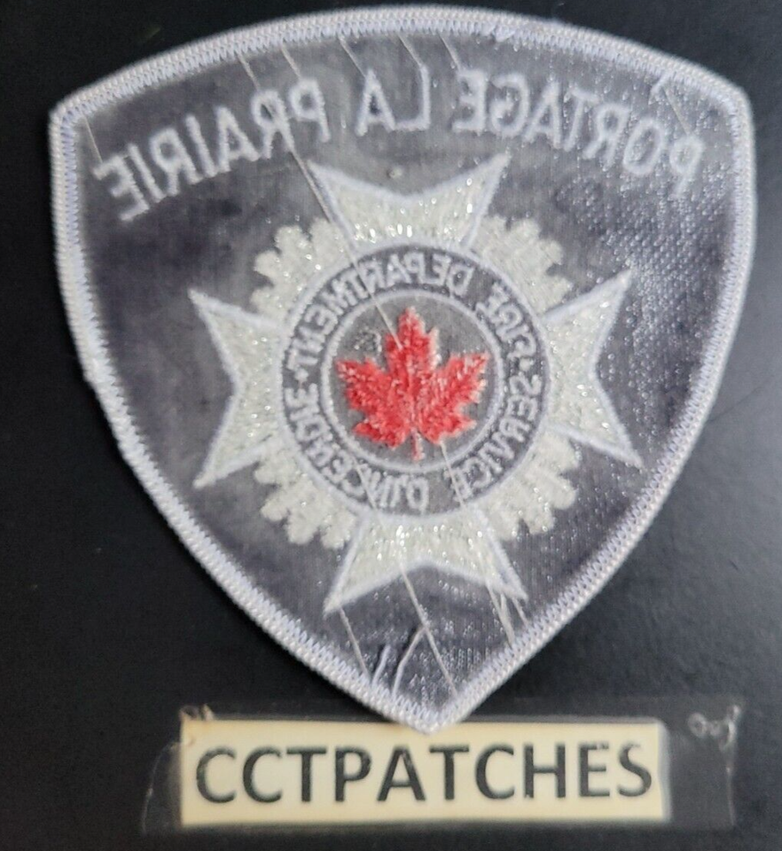 PORTAGE LA PRAIRIE, CANADA FIRE SERVICE PATCH | eBay