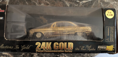 1962 Impala-TLabonte Kellogg's 24k Gold & 2004 MonteCarlo-JGordon #24 1 ...