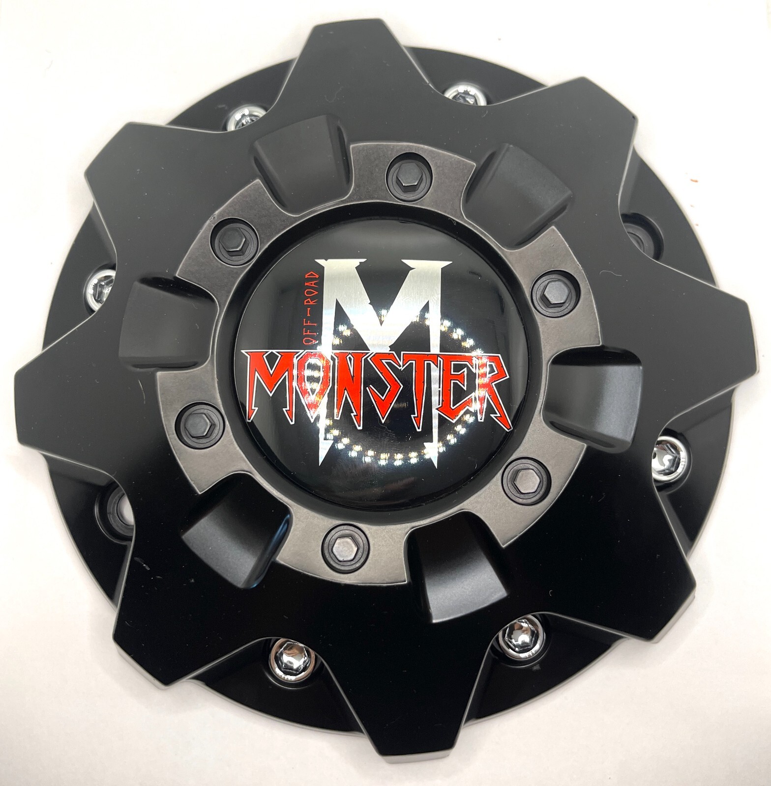 csst-1p Monster Black Wheel Center Cap | eBay
