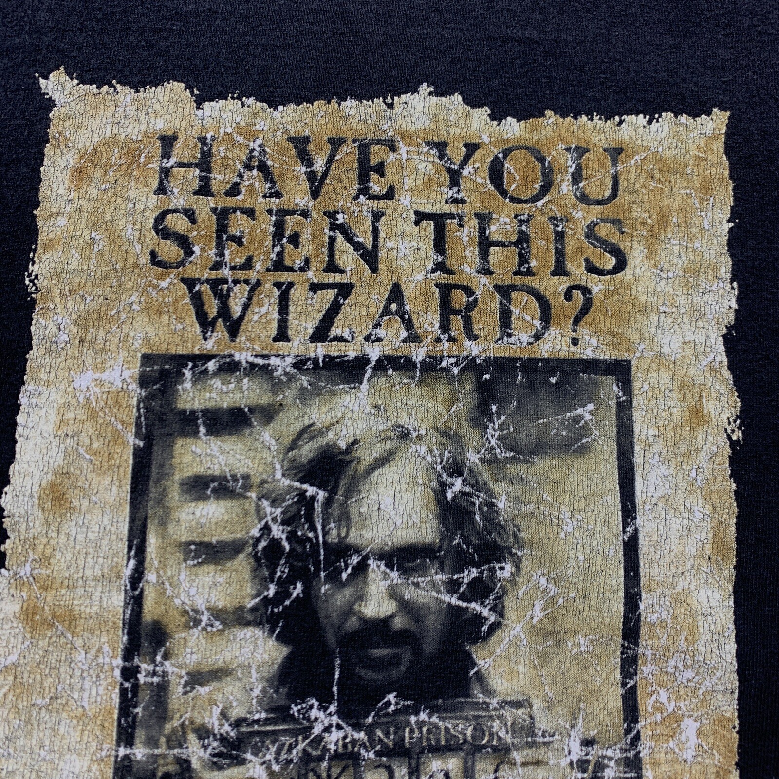 Vintage Harry Potter & The Prisoner of Azkaban T Shirt Movie Sirius ...