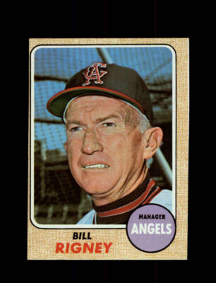 1968 BILL RIGNEY TOPPS #416 ANGELS *4911 | eBay