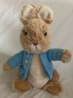 Peter Rabbit Gund Plush Bunny With Blue Jacket 8” Baby Toy | eBay