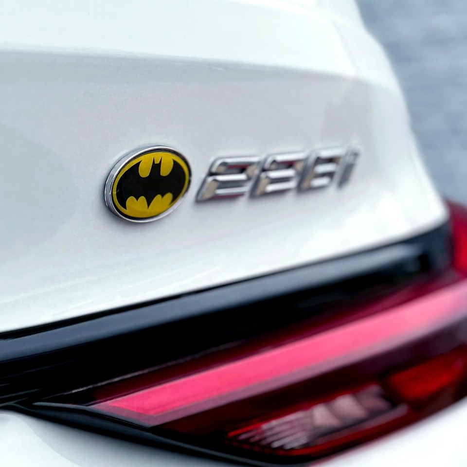 2 Mini Chrome Emblems for Motorcycles, Watercrafts, Mini Batman | eBay