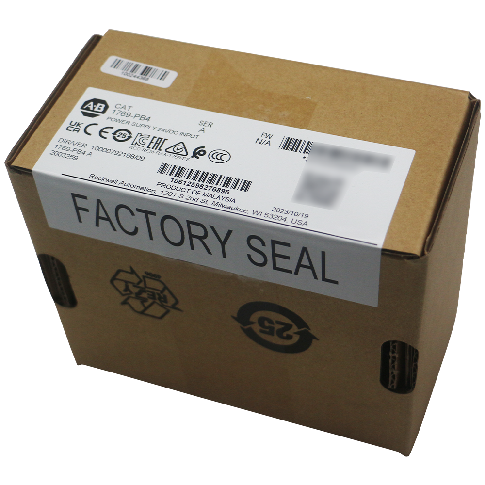 Allen Bradley Factory New Sealed 1769-PB4 CompactLogix DC 4A/2A Power ...