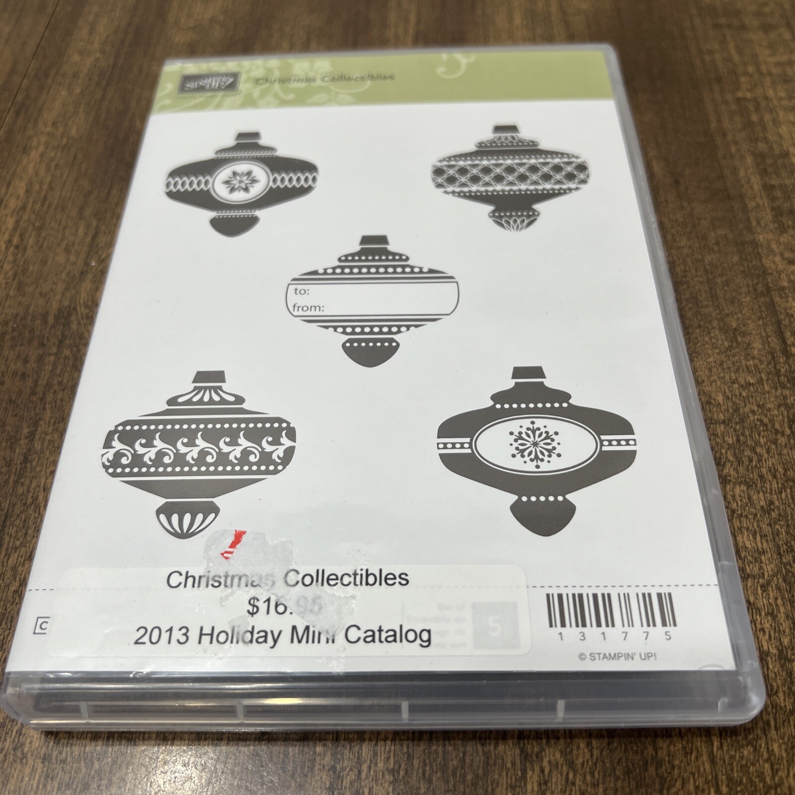 Stampin Up Christmas Collectibles Red Back Stamp set Retired | eBay