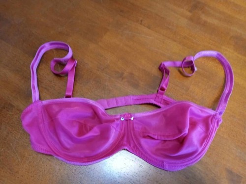Marks and Spencer Hot Pink Underwire Push Up Demi Bra Sz 34C | eBay