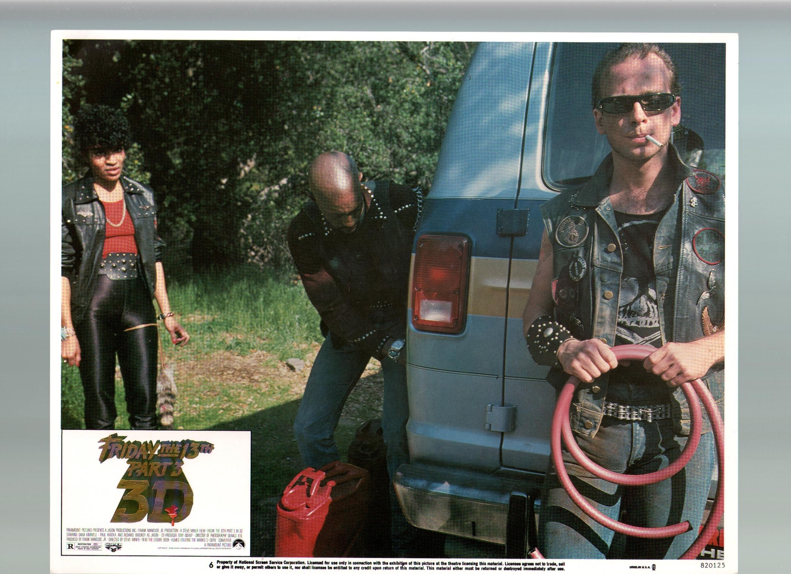 Friday The 13th Part 3 3-D LOBBY CARD SET OF 8- rare horror | eBay