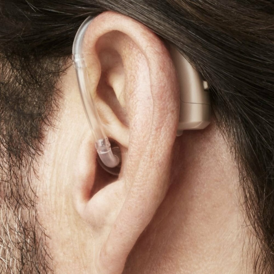 pair Signia Siemens hearing aids fun p BTE 6 Channel digital severe ...