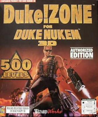 Duke!Zone 500 Levels for Duke Nukem 3D PC CD extra game add-on classic ...
