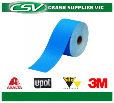 3M STICKIT ADHESIVE SANDPAPER ROLL SUITS SPLINES AND DURA-BLOCKS 120 ...