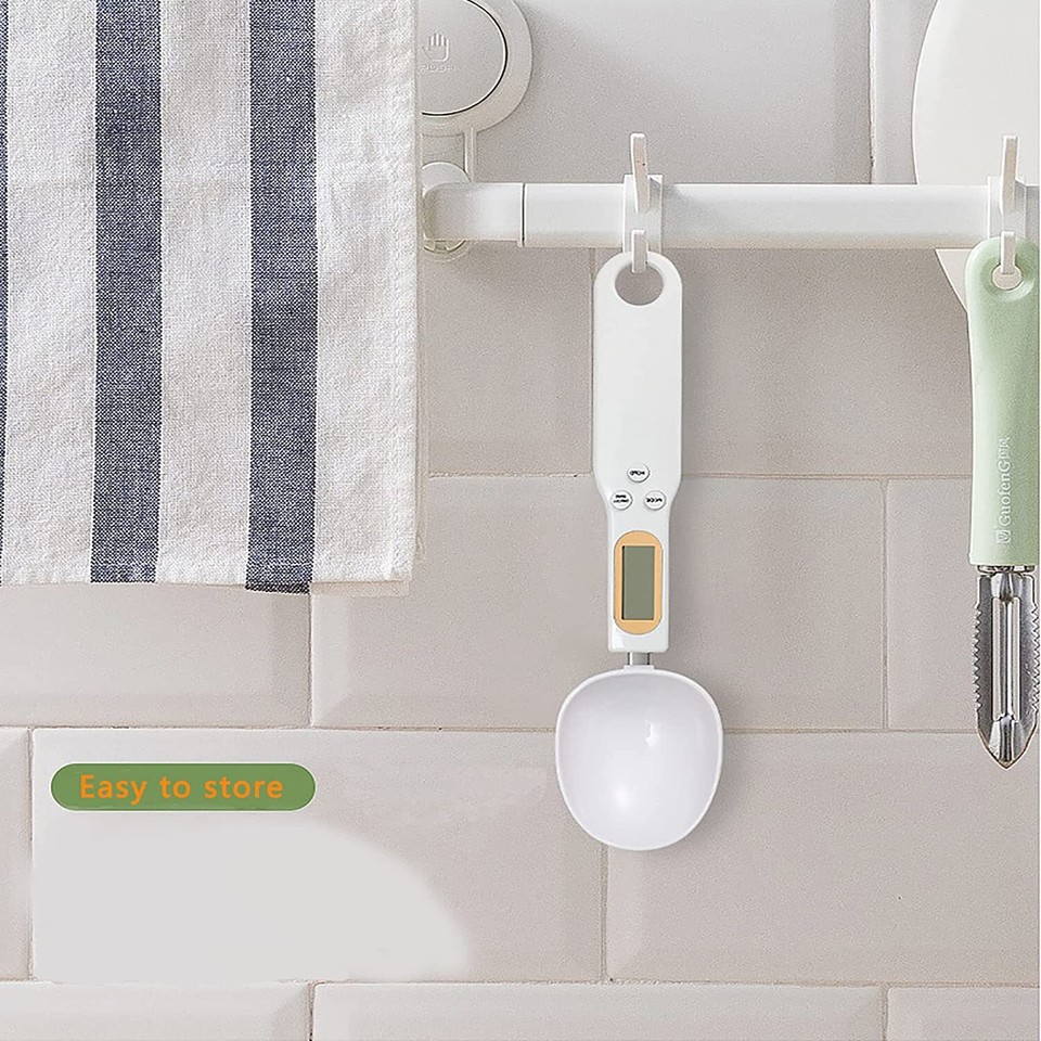 Digital Spoon Scale for Kitchen Cooking Food Weight Measuring Precise ...