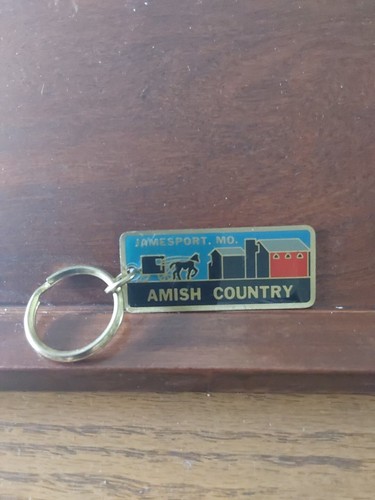 AMISH COUNTRY JAMESTOWN, MO. KEY CHAIN KEY RING | eBay