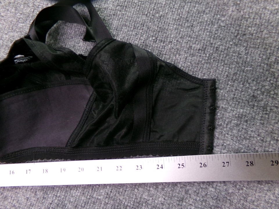 Ardyss Angel Bra 30H Shapers Supports Firms Lift The Breast Lacey Black ...