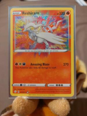 Reshiram Amazing Rare 017/072 - Pokemon Shining Fates - MINT | eBay UK