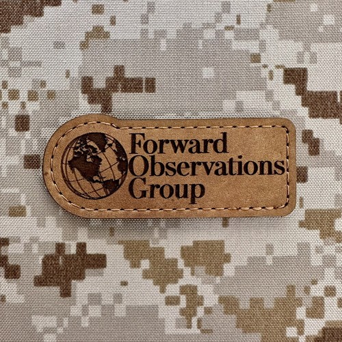 Forward Observations Group Bald Bros FOG Global Leather Patch | eBay