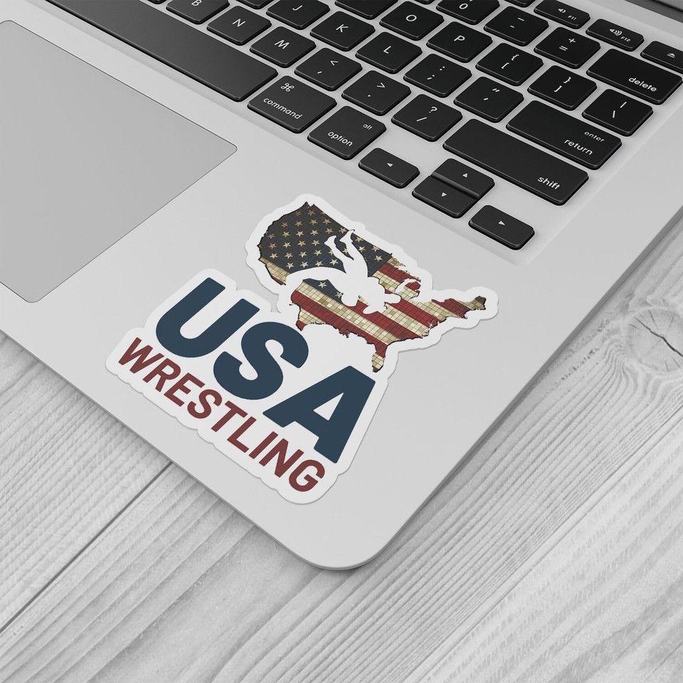 USA Wrestling Sticker Vinyl Car Bumper Decal | eBay