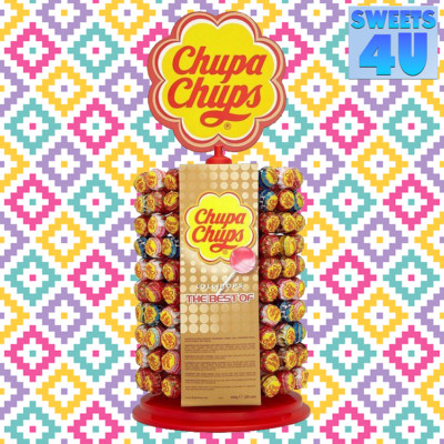 200 Chupa Chups Lollies and Display Stand 200 Assorted Lollies Only £34 ...