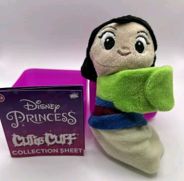 Disney Princess Cutie Cuff Mulan Plush Slap Bracelet Steering Wheel ...