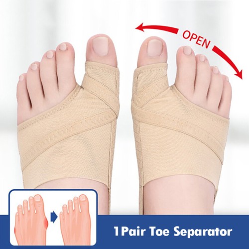 Toe Valgus Correction Device Bunion Protective Sleeve Forefoot Pads ...