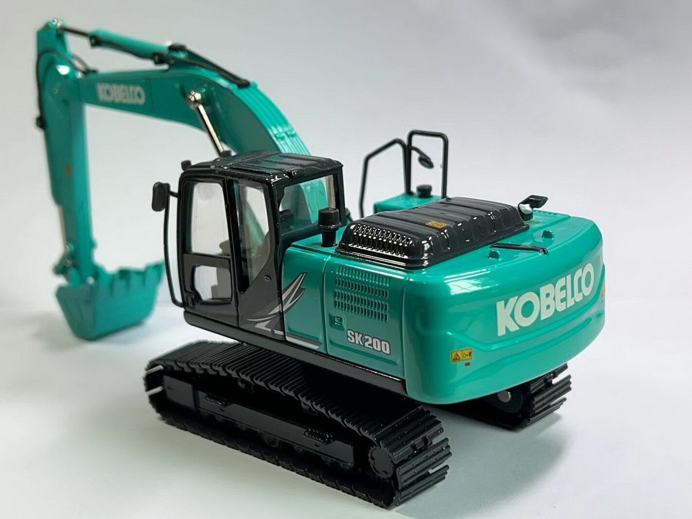 1/50 Scale KOBELCO SK200-12 Hydraulic Excavators Diecast Model Toy Gift ...