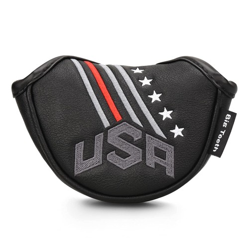 Putter Cover Mallet Putter Cover Half Mallet Small Golf Headcover, Mini ...