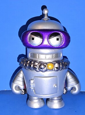 KIDROBOT FUTURAMA UNIVERSE X SUPER KING BENDER ROBOT DESIGNER ART TOY ...