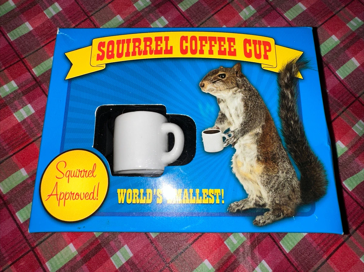 Squirrel With Coffee