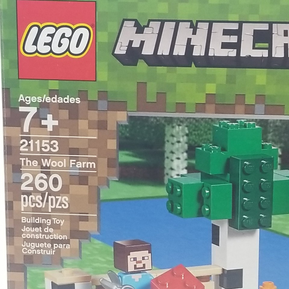Lego 21153 Minecraft The Wool Farm (260pcs) Building Toy | eBay