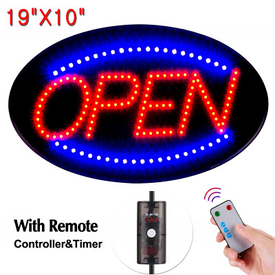 Business Signs - Led Business Hours Sign