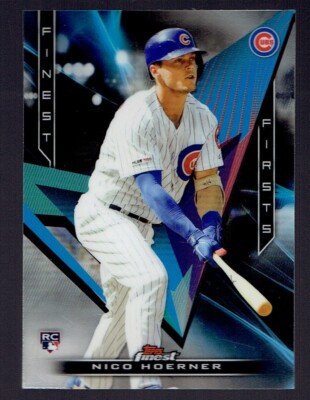 2020 Topps Finest Firsts Nico Hoerner Rookie RC Baseball Card | eBay